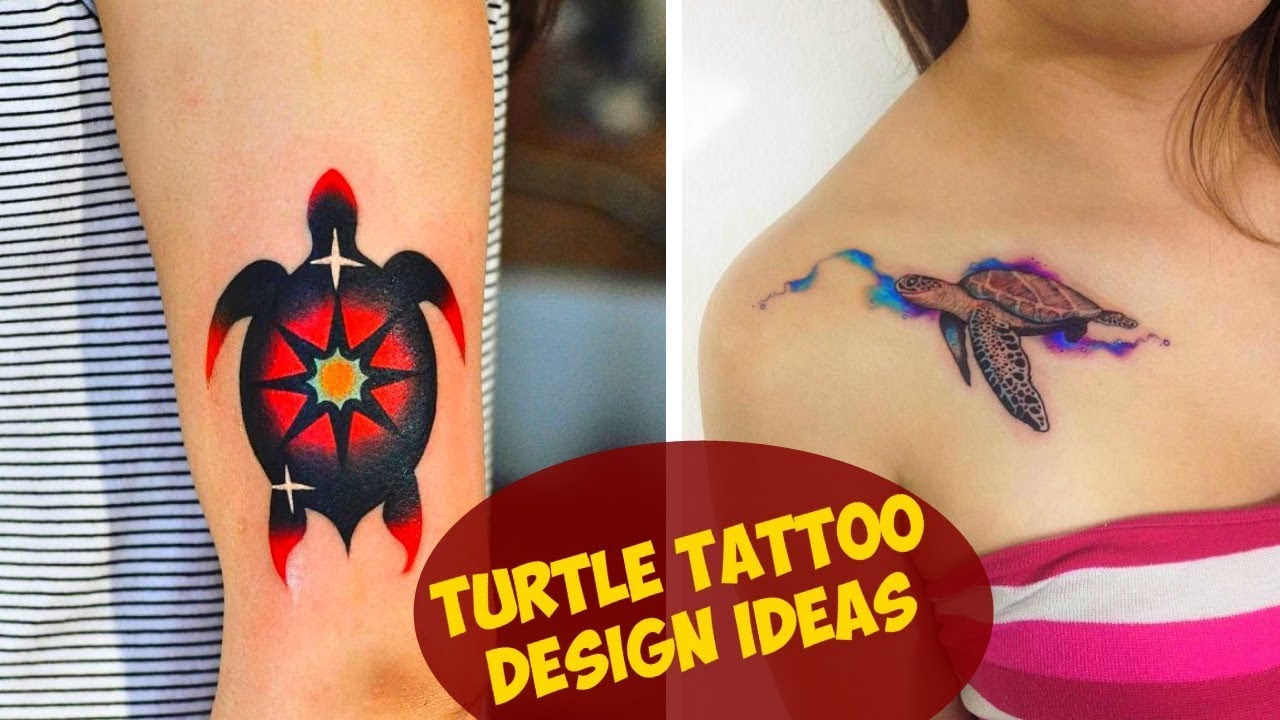 Awesome Turtle Tattoo Design Ideas