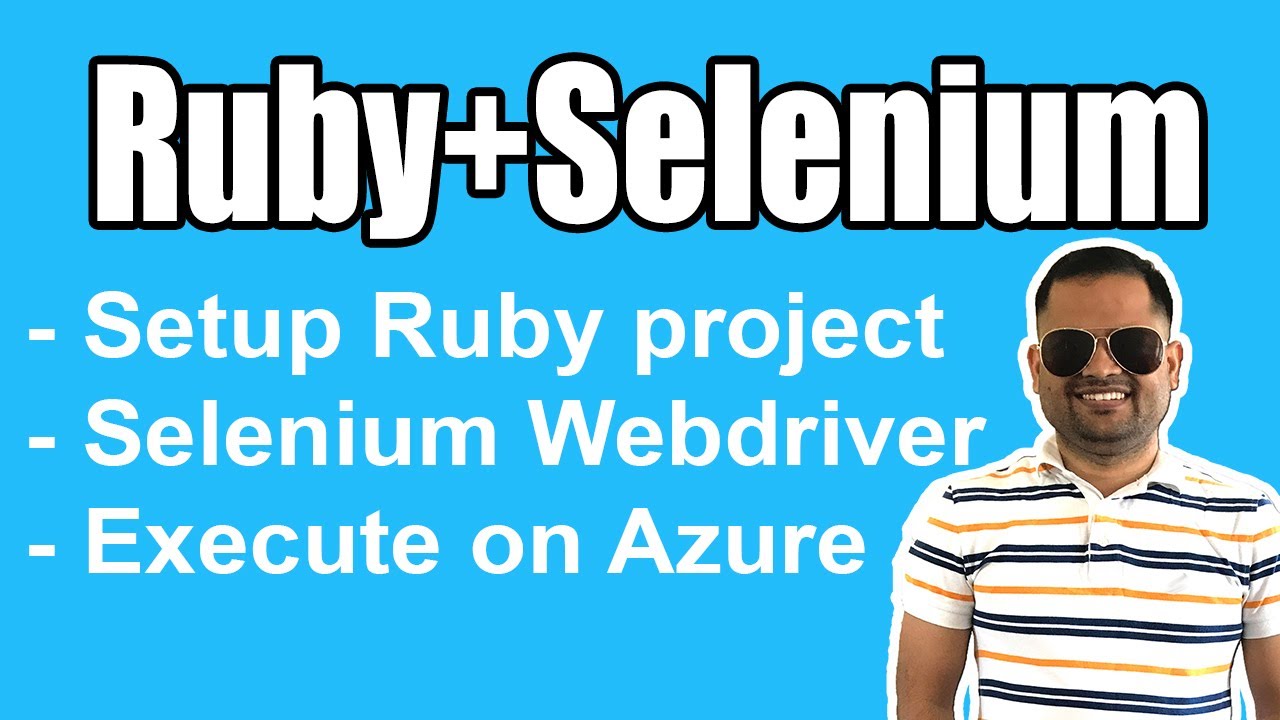 Ruby Selenium test execution in Azure Devops