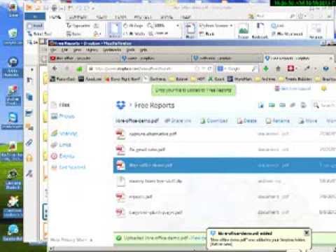 LibreOffice Demo to DropBox PDF File Distribution