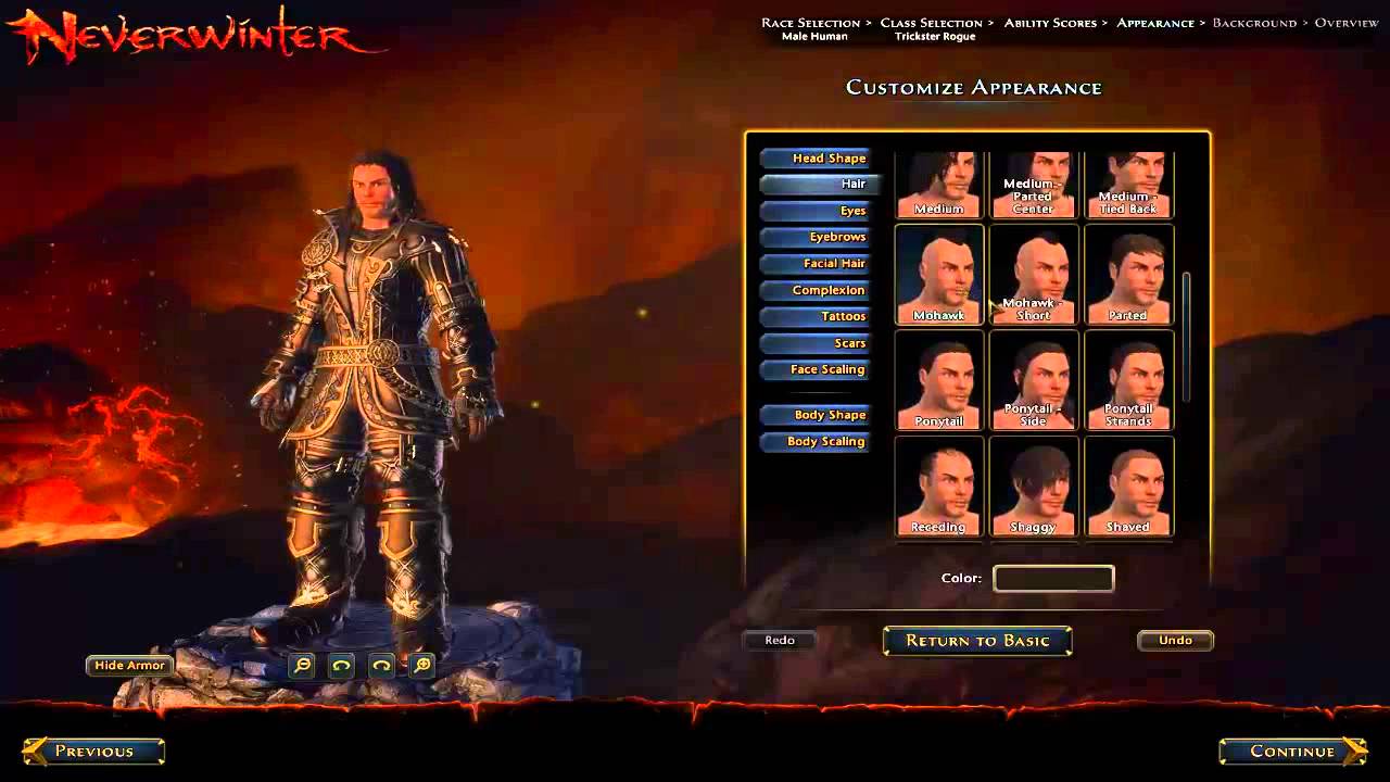 Neverwinter Online - Playthrough Part 1 - Character Creation