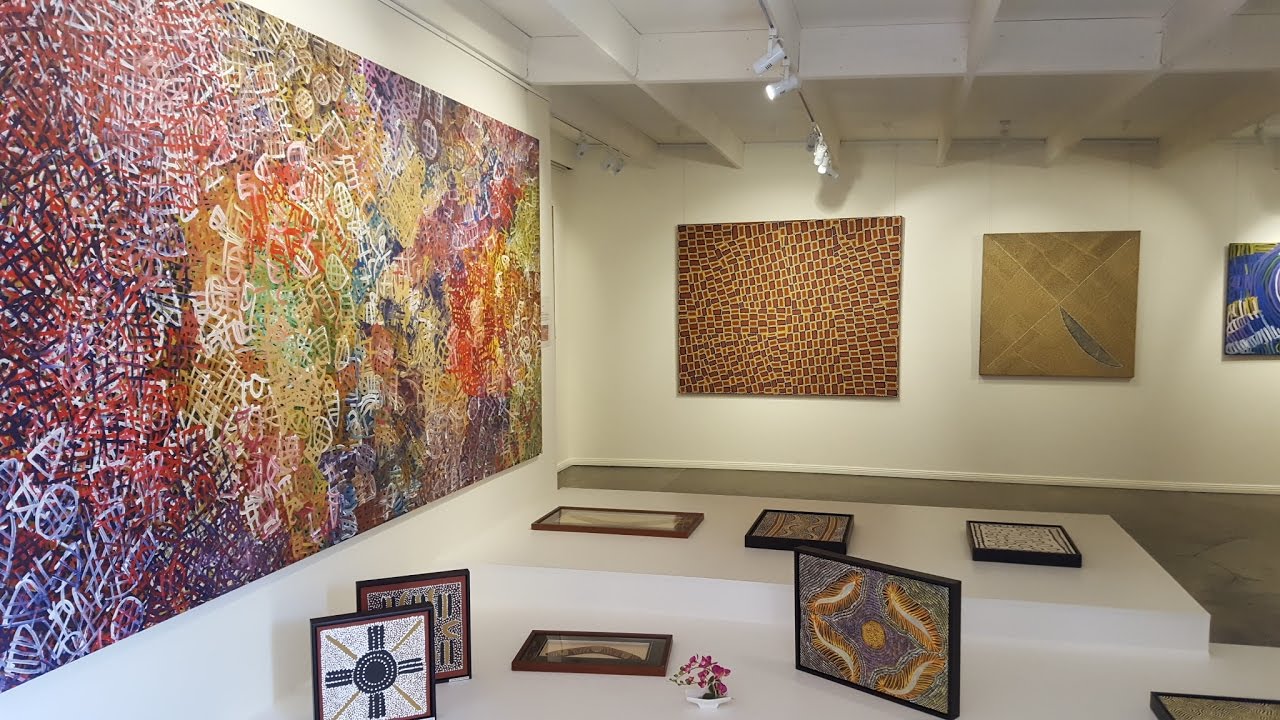 Boomerang Art - Aboriginal Art Gallery
