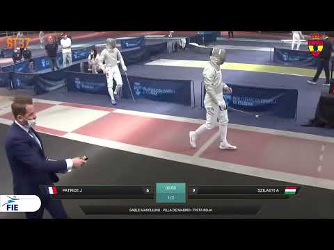 Madrid World Cup 2022 SMS - L64 - JP Patrice FRA v Szilagyi HUN