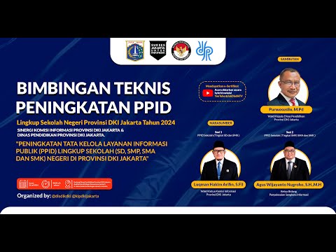 Pengelolaan Informasi Publik Menuju Monev Badan Publik diLingkup PPID Sekolah SeProvinsi DKI Jakarta