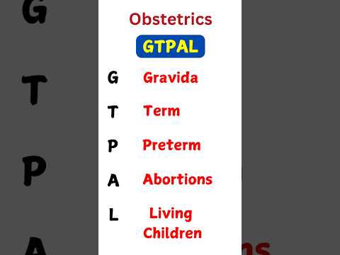 Obstetrics GTPAL #shorts #trending