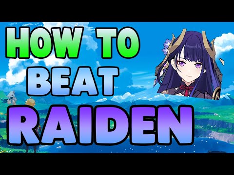 How to EASILY Beat Raiden Magatsu Mitake Narukami no Mikoto in Genshin Impact - Free 2 Play Friendly