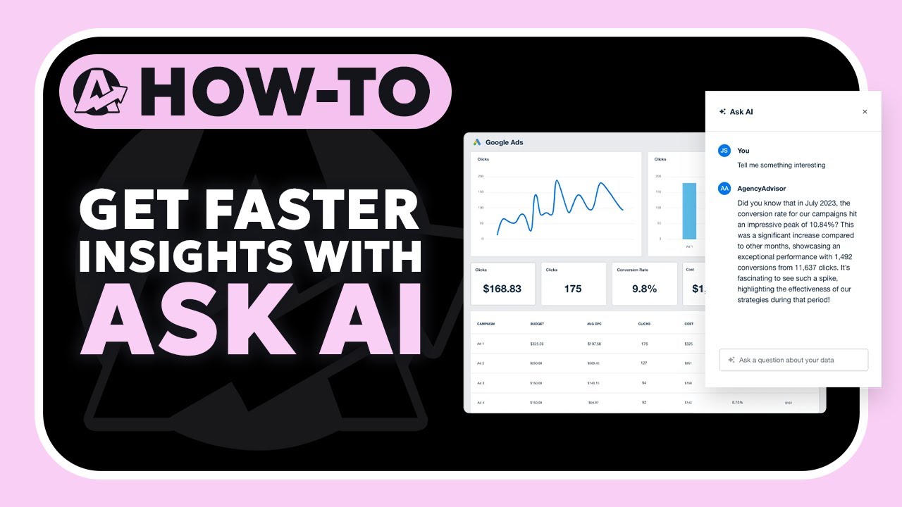 How to use Ask AI in AgencyAnalytics to get faster, clearer insights ⚡️