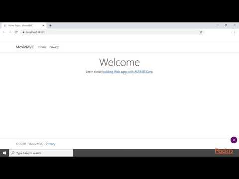 Learn Fundamentals of ASP NET Core 3 Create New ASP NET MVC Core Project in VS | packtpub com ...