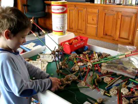 Leo builds a Tinkertoy Jack-knife Bridge (instructions included) – Life ...