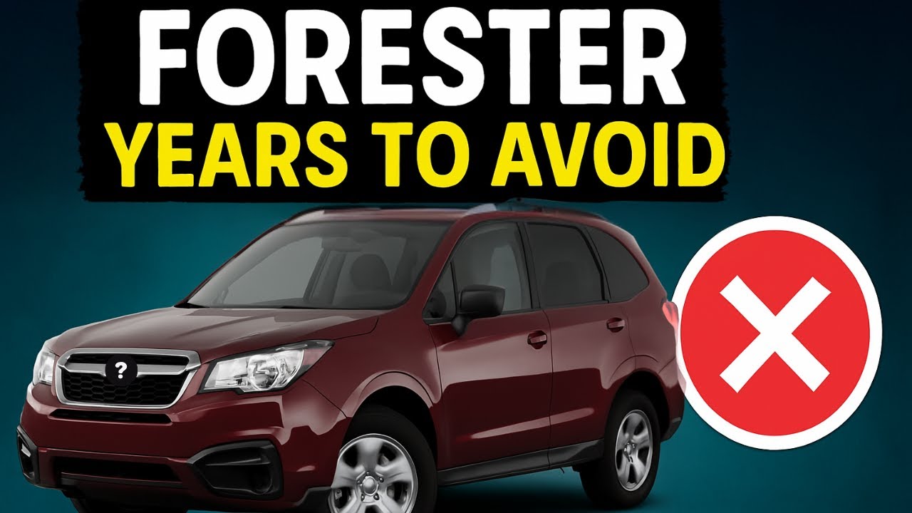 Subaru Forester Years to Avoid (Best and Worst Models)