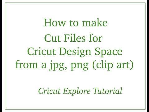 Cricut Explore - Using JPG, PNG Clip Art in Design Space
