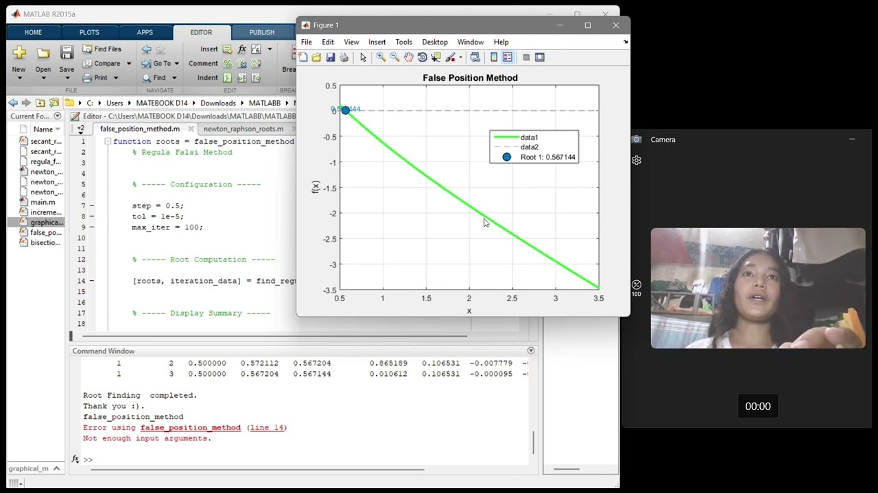 NUMERICAL METHODS( MATLAB)