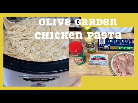 Olive Garden Chicken Pasta in the Slow Cooker