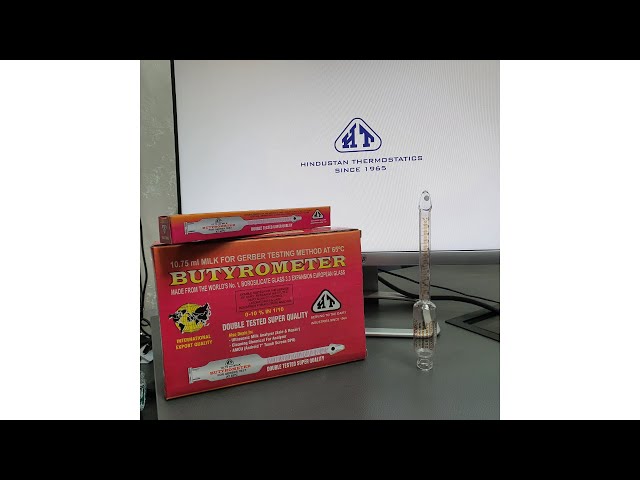 Milk Butyrometer - Cheese Butyrometer 0-40% With Weighing Cup And 2 ...