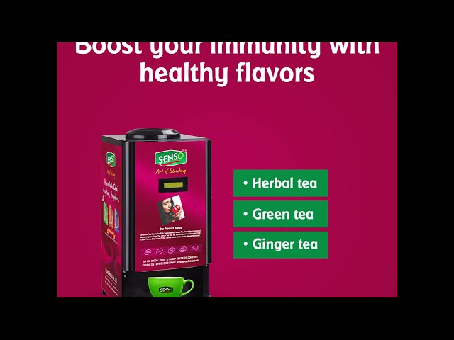 Chai Karak Vending Machine - Two Option Chai Karak Vending Machine ...