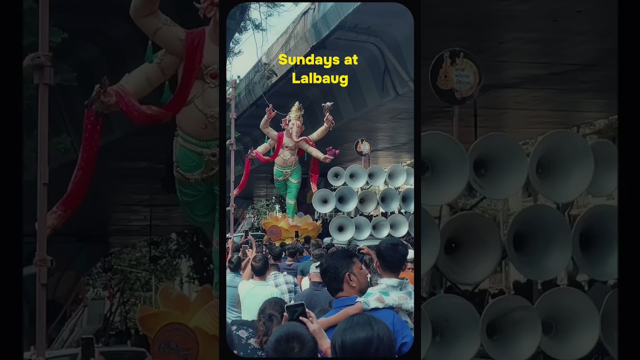 Sundays at Lalbaug | #lalbaug #parel #ganpatiaagman2024