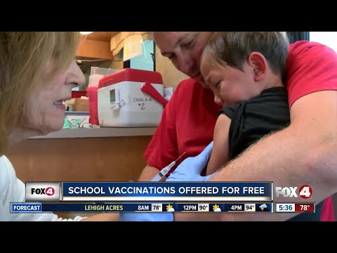 FL Department of Health expects back to school rush for immunizations