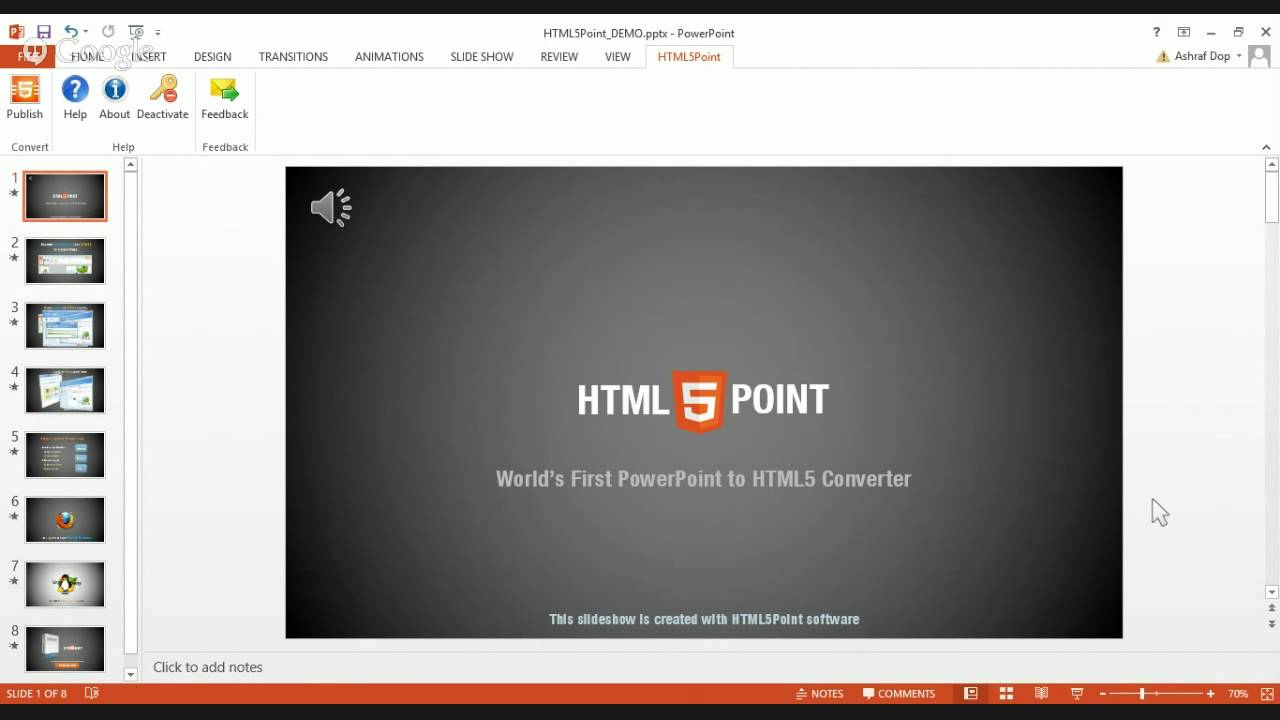 HTML5Point - Convert PowerPoint to HTML5 | PPT to HTML5