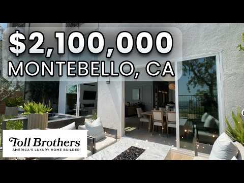 Experience LUXURY New Construction in LOS ANGELES California | Toll Brothers Spectrum Home Tour