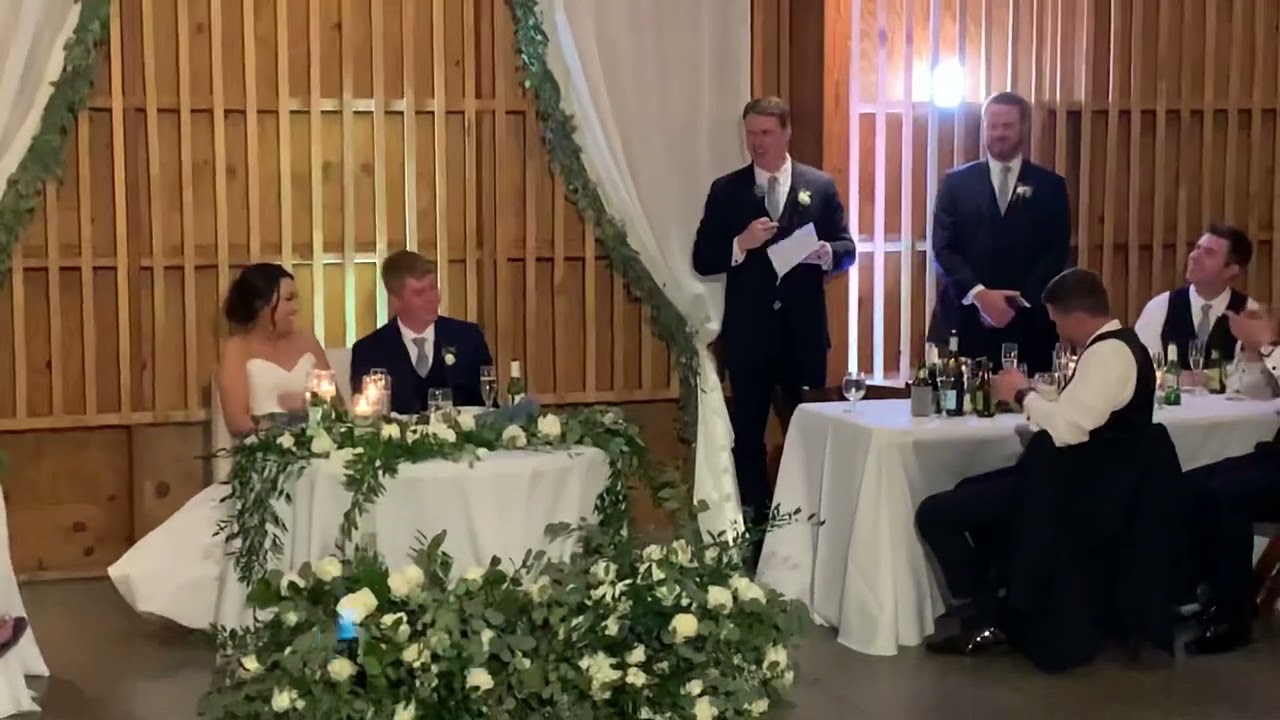 Best Man’s Speech at Jeff’s Wedding