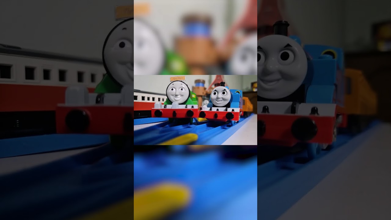 Thomas & Henry #thomas #thomasandfriends #plarail #stopmotion  #tomy #thomasthetankengine  #trainz