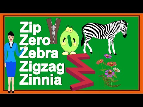 Making Word with Letter Z | Read and Write The Words | Learn English