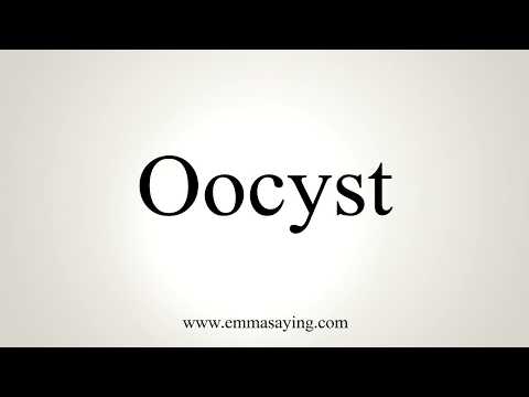 How To Pronounce Oocyst