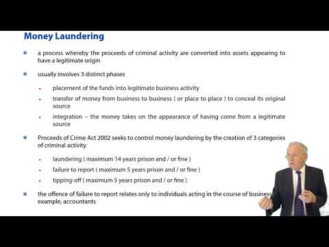 ACCA F4 Global - Company Law: Illegalities - Wrongful Trading - Money Laundering - Insider Dealing