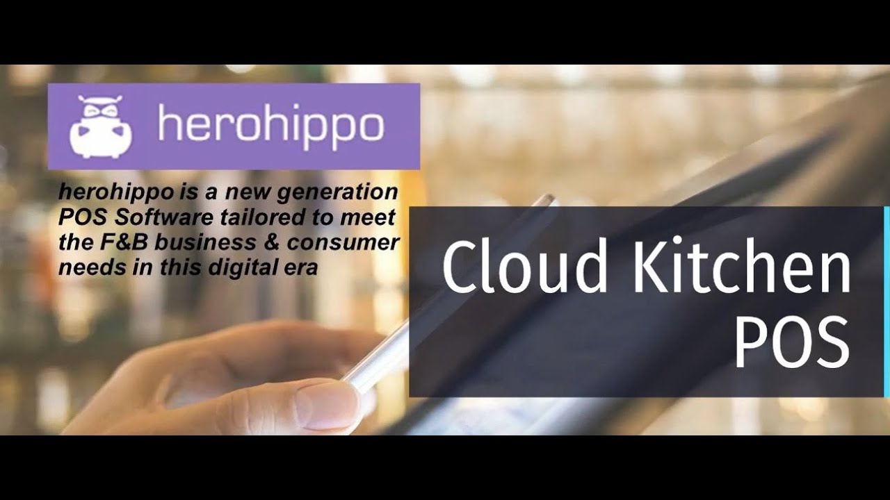 Cloud Kitchen POS System by www.herohippo.com