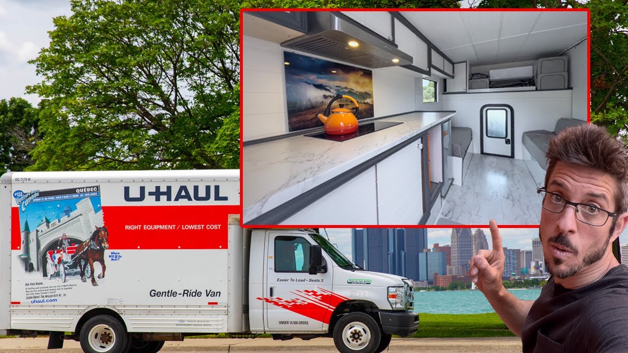 Uhaul to tiny home  | I LIVE HERE