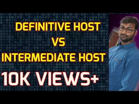 Definitive Host vs Intermediate Host | Primary Host vs Secondary Host