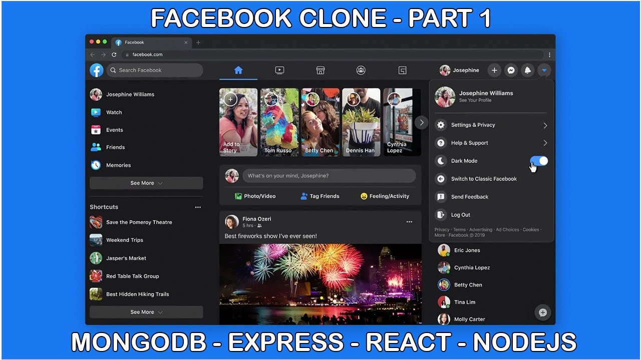 Facebook Clone  - MERN Stack (  Part 1)