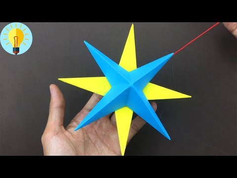 Basteln Weihnachten: Sterne basteln mit Papier | Weihnachtsdeko selber machen | DIY Bastelideen