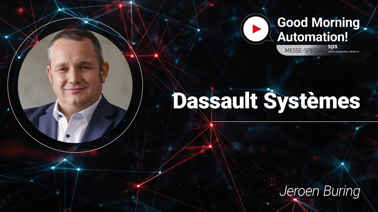 🌐 „Digitale Welt erleben“ – Dassault Systèmes bei Good Morning Automation | SPS Messe 2025