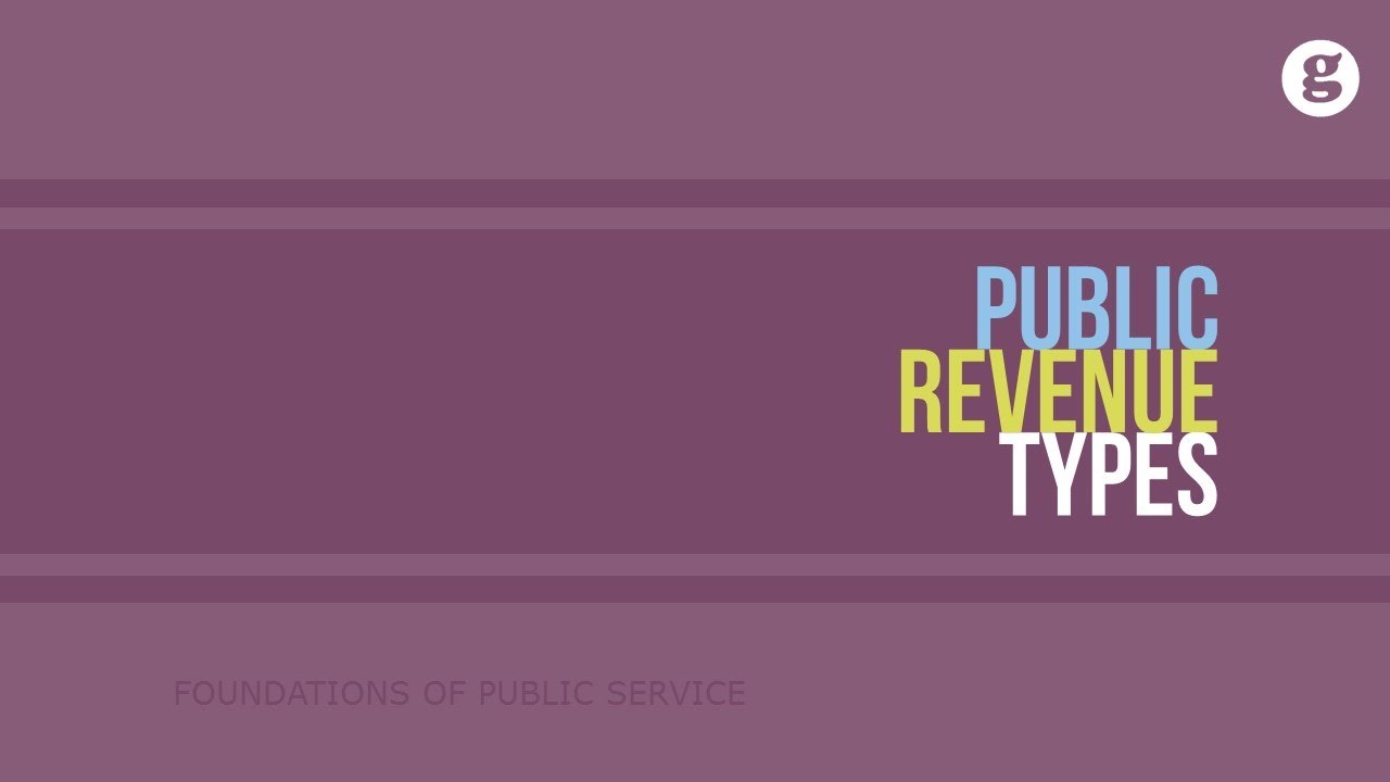 Public Revenue Types