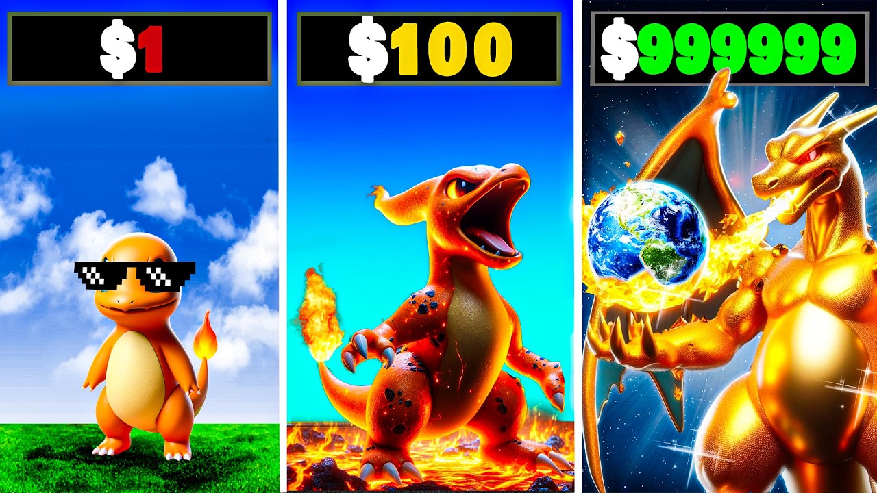 $1 to $1,000,000 Charizard in GTA 5