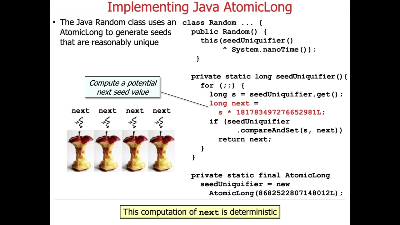 Applying Java AtomicLong