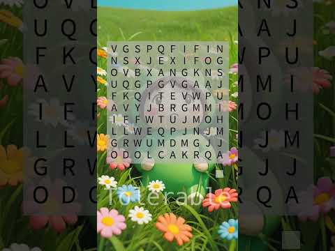 Word search game, find the word Fail