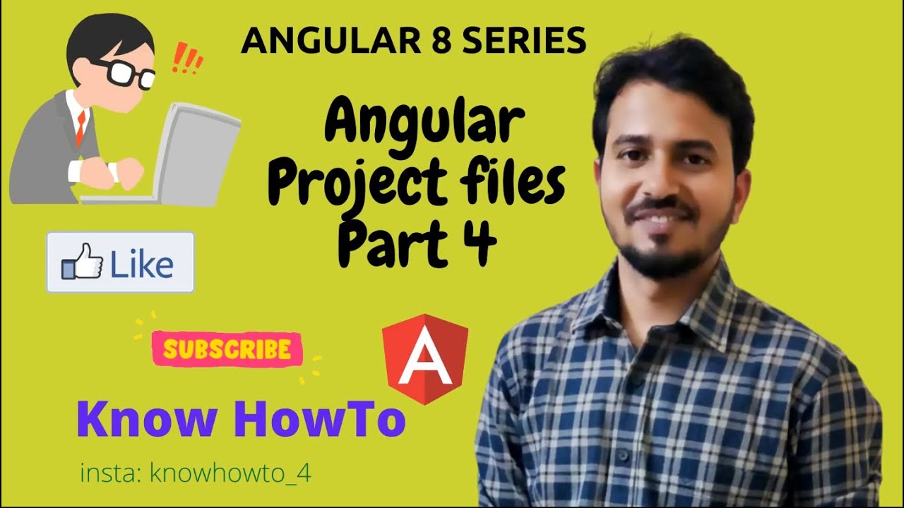Angular 8 Tutorial - 4 : Angular Project Structure - 1