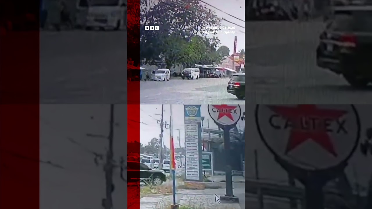 Mayor hit in rocket launcher attack in the Philippines. #Philippines #BBCNews