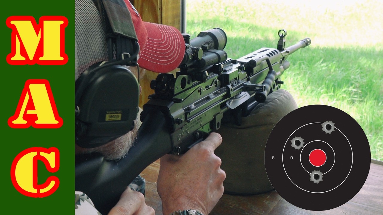 The M249 SAW accuracy, how bad is it?