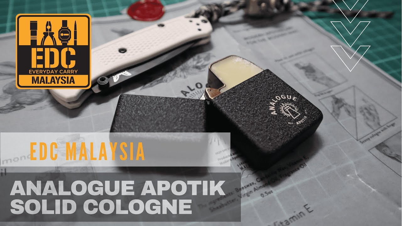EDC MALAYSIA ANALOGUE APOTIK SOLID COLOGNE