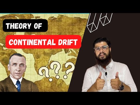 Theory Of Continental Drift Explained in 5 minutes | Urdu / Hindi