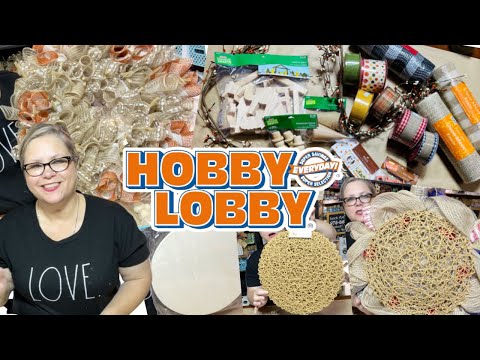 🍂Hobby Lobby Haul 8.27.2021 || Wreath Mesh Tips and What I use to Cover The Back of My Wreaths