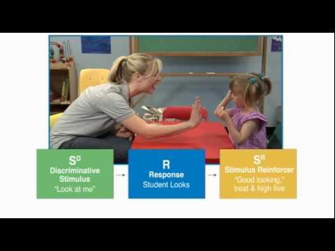 Discrete Trial Teaching - Autism Therapy Video