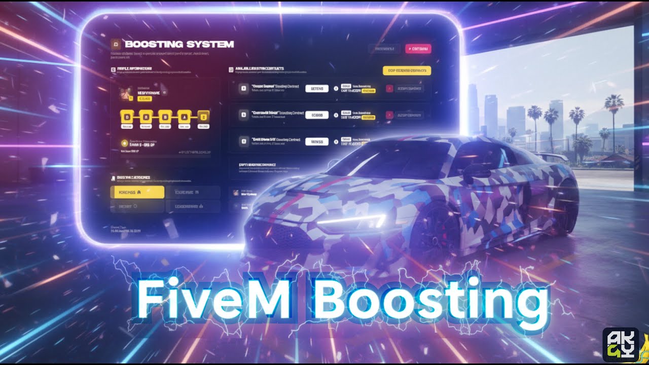 Boosting System | FiveM Script