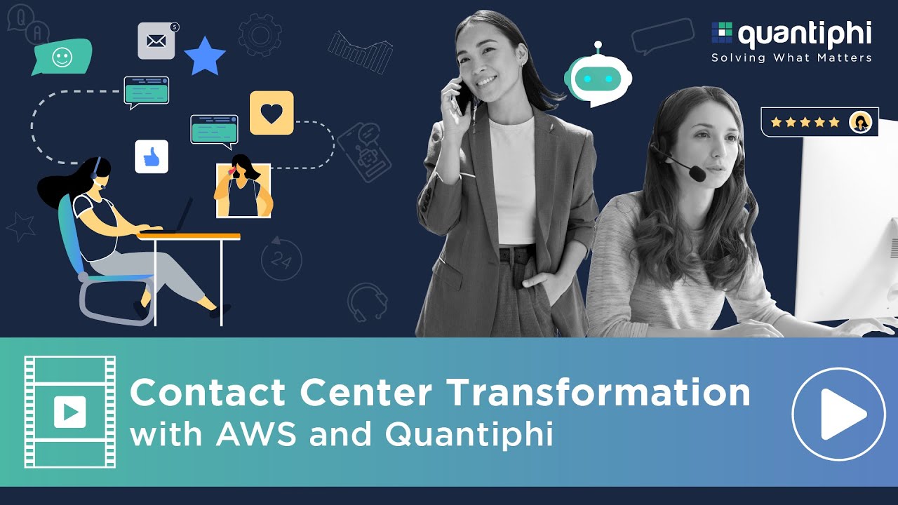 Contact Center Transformation with AWS & Quantiphi