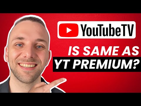 Are Youtube TV and Youtube Premium The Same Thing?