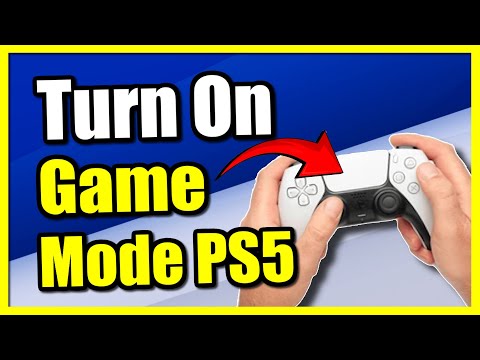 How to Turn On Game Mode on PS5 & TV for Input Lag Settings (Easy Tutorial)