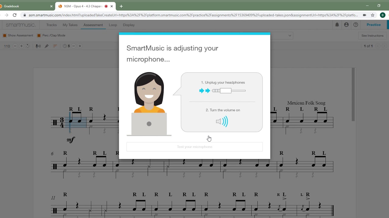 Smartmusic Tutorial Percussion Setup