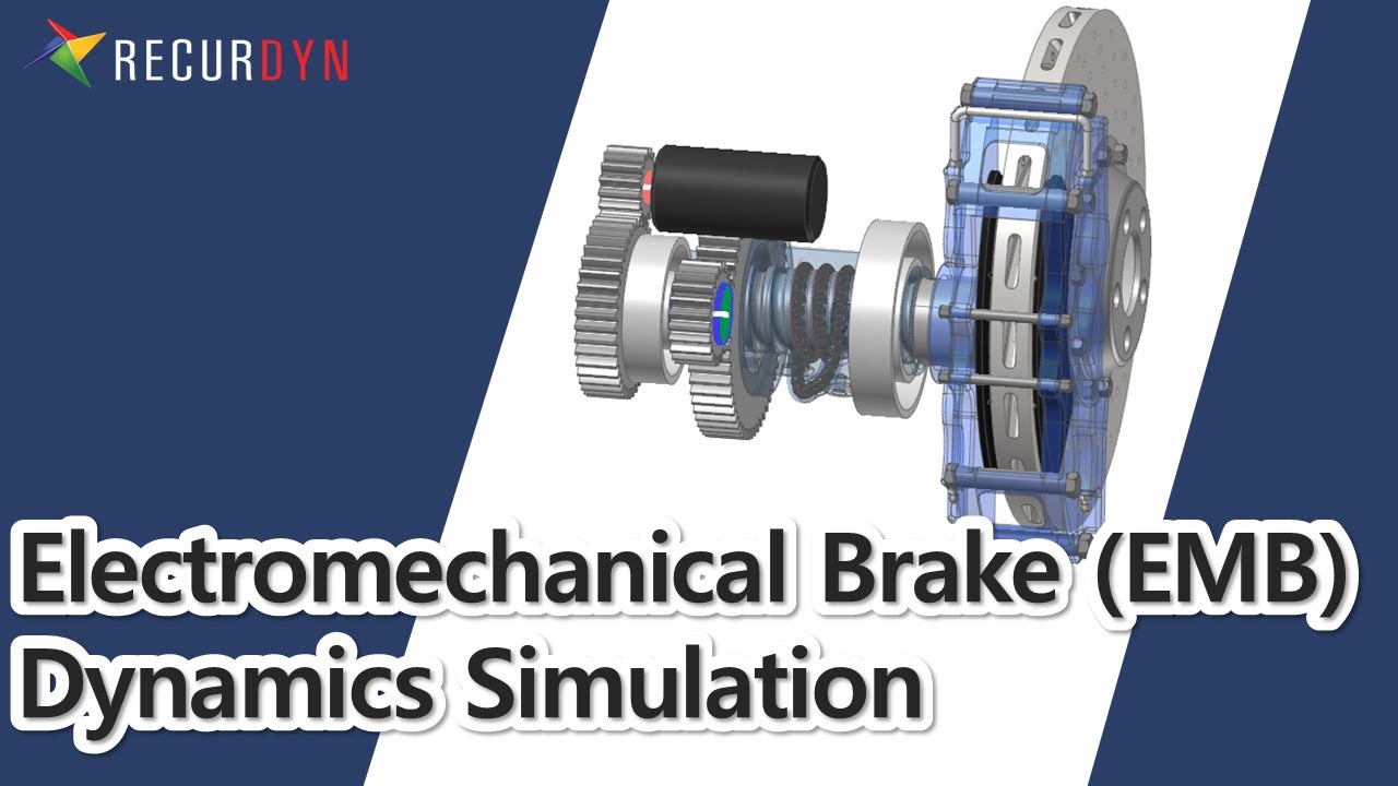 Electromechanical Brake (EMB) Dynamics Simulation